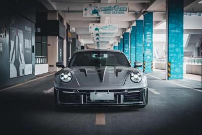 China Voor Porsche 911 992 Carbon Fiber Body Kit 992 Upgraded MIW-stijl voor- en achterbumper spoiler hood Wide-body Kit Te koop