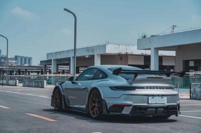 China Voor Porsche 911 992 Carbon Fiber Body Kit 992 Upgraded MIW-stijl voor- en achterbumper spoiler hood Wide-body Kit Te koop