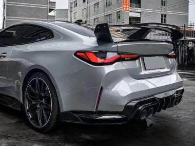 Cina Per BMW Serie 4 G80 G82 M3 M4 Spoiler in fibra di carbonio G80 G82 M3 M4 Upgrade GTR Style Spoiler Wing in vendita