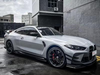 Cina Per BMW Serie 4 G80 G82 M3 M4 Spoiler in fibra di carbonio G80 G82 M3 M4 Upgrade GTR Style Spoiler Wing in vendita