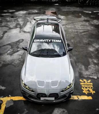 Cina Per BMW Serie 4 G80 G82 M3 M4 Spoiler in fibra di carbonio G80 G82 M3 M4 Upgrade GTR Style Spoiler Wing in vendita