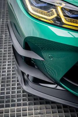 Cina Per BMW G80 G82 M3 M4 Carbon Fiber Body Kit G80 G82 M3 M4 Upgraded AE Style Front Lip Diffuser Spoiler Side Skirt Body Kit in vendita