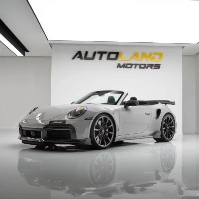 Cina Riparazione Porsche 992 Body Kit BS Style Turbo Widebody Diffuser Spoiler Fibra di carbonio secca in vendita