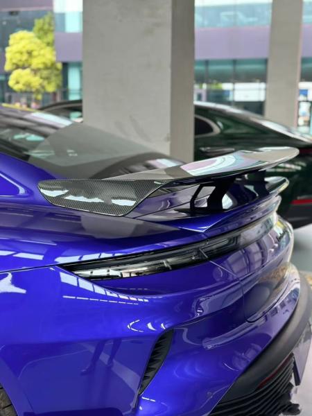 Quality Taycan Porsche Body Kit Taycan Wch Style Carbon Fiber Spoiler Wing for sale