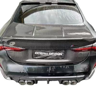 Cina Per BMW G87 M2 Copertura posteriore del bagagliaio in fibra di carbonio G87 M2 Copertura posteriore in fibra di carbonio in stile CSL e cappuccio del bagagliaio in vendita