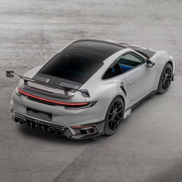Quality 992 Turbo Porsche Body Kit Carbon Fiber MSY Style Diy Rear Bumper Spoiler Hood for sale