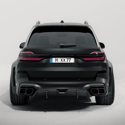 Cina Per la BMW X7 Kit corpo in fibra di carbonio X7 Kit corpo in fibra di carbonio diffusore della bocca anteriore spoiler cappuccio gonna laterale in vendita