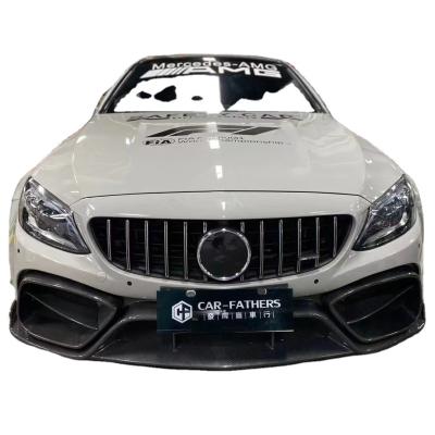 China New Product for Mercedes W205 AMG C63 Coupe Body Kit C63 Coupe Upgraded IMP Style Front Bumper for sale