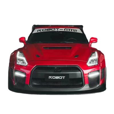 Cina Customized 2022 Nissan Body Kit Front And Rear GTR R35 Car Bumper Covers in vendita