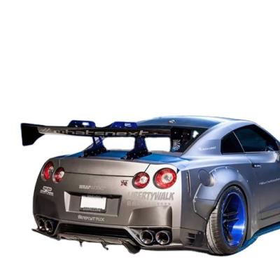 Cina Silver GTR Nissan Body Kit LB Style Spoiler Car Duck Tail Fins Body Kit Spoiler in vendita