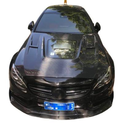 China Carbon Fiber Cover for Benz C63 Coupe  Carbon Fiber Material C63 Carbon Fiber Hood Hood Engine Hood for sale