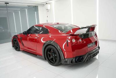 Cina GTR R35 Nissan Body Kit Fibra di carbonio KP Stile Bumper Spoiler Front Widebody Kit in vendita