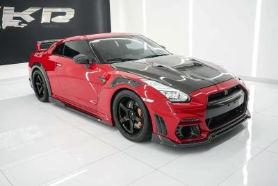 Cina GTR R35 Nissan Body Kit Fibra di carbonio KP Stile Bumper Spoiler Front Widebody Kit in vendita
