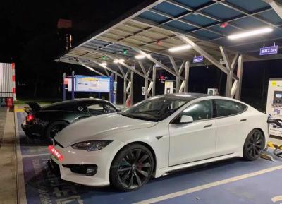 China For tesla Model S Body Kit  MODEL S Upgraded PD-style Front and Rear Bumper Spoiler Body Kits for sale