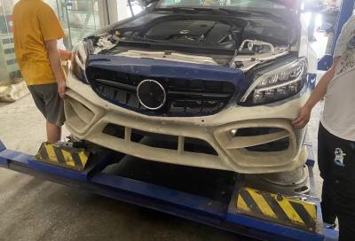 China Auto Parts for Mercedes W205 C180 C260 C300 Body Kit W205 C180 C260 C300 Upgraded IMP Style Front Bumper Body Kit for sale