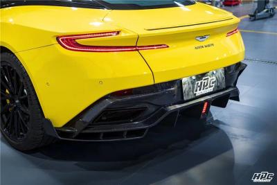 Cina Per Aston Martin DB11 Carbon Fiber Body Kit DB11 Upgraded PK Style Carbon Fiber Front Lip Diffuser Spoiler Hood in vendita