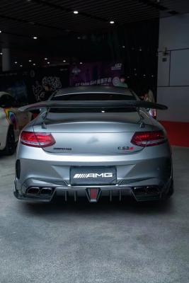 China Auto Parts for Mercedes C63 C63S Coupe Body Kit C63 C63S Coupe Upgraded IMP Style Front and Rear Bumper Spoiler Body Kit for sale