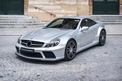 China For Mercedes SL R230 Widebody Kit SL R230 Upgraded BS Style Front and Rear Bumper Spoiler Widebody Kit for sale