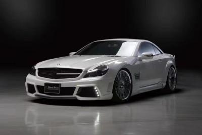 China For Mercedes SL R230 Widebody Kit SL R230 Upgraded WD Style Front and Rear Bumper Spoiler Widebody Kit for sale