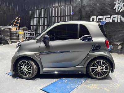 Cina Per la Mercedes SMART Kit corpo in fibra di carbonio SMART aggiornamenti kit in fibra di carbonio in stile MSY spoiler diffusore labiale anteriore widebody in vendita