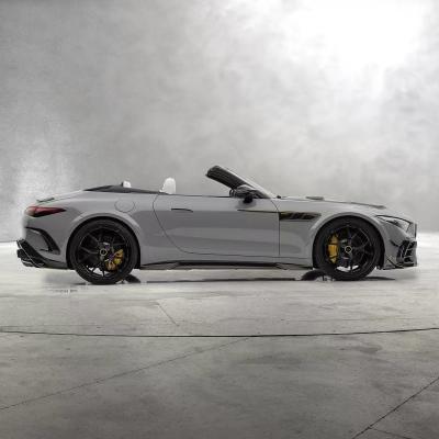 Cina per Mercedes SL63 Kit corpo in fibra di carbonio SL63 Modernizzato stile MSY diffusore labiale anteriore in fibra di carbonio Kit widebody spoiler in vendita