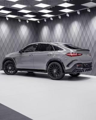 Cina per Mercedes-Benz GLE53 63Ccoupe Kit corpo in fibra di carbonio GLE53 63Ccoupe kit diffusore della bocca anteriore in fibra di carbonio Spoiler Wide-body in vendita