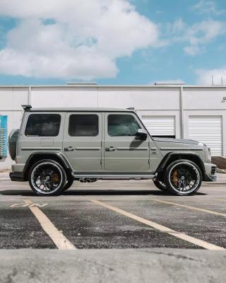 Chine G500 G63 Mercedes Sprinter Body Kit VOS Style Diy Vue avant de la lèvre Spoiler Arche de roue à vendre