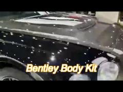 Bentley Flying Spur Корпус из углеродного волокна Комплект модернизации Flying Spur Диффузер передней губы в стиле MANSORY Комплект корпуса капота Spoiler