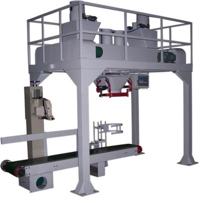 China Dual Hopper Feed Powder Bagging Machine Automatic Bagging Equipment 400 Bags / Hour for sale