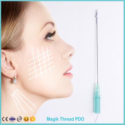 China PDO thread cosmetic facelifting for facial rejuvernation /facelift thread/ needle thread Mono/ Tornado for sale