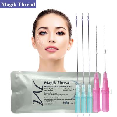 China Anti-wrinkle Skin Tightening Face Lifting PDO Tornado Thread with Japan Needle for sale
