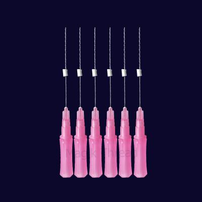 China Magik Thread PDO thread Medical Absorbable 4D Cog Thread L Blunt Cannula for sale