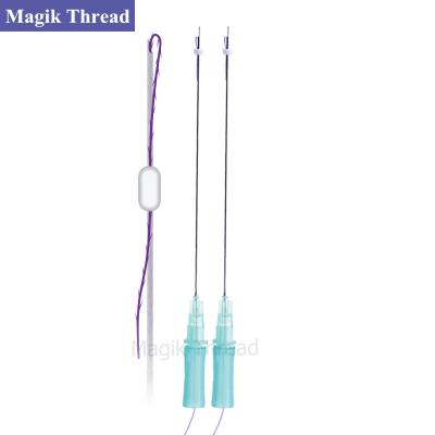 China Magik Thread PDO thread PDO 4D Cog Thread L Blunt Cannula for V Lifting for sale