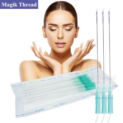 China Magik Thread skin care pdo thread lift double needle 3d cog for body for sale