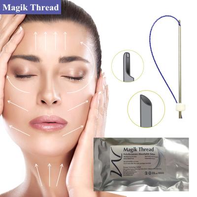 China Face Lifting absorable suture mono thread with needle hilo tensor PDO for sale