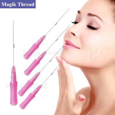China 2018 pdo face lifting thread 3D cog blunt needle 23G 90mm with good feedback for sale