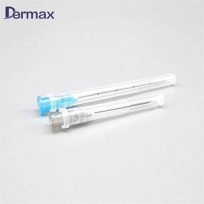 China Dermal Fillers micro cannula blunt tip needle single use Sterilized blunt micro cannula for sale