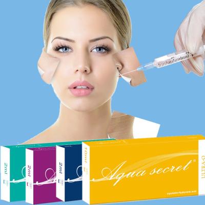 China Aqua Secret hyalorunic acide HA derma filler wrinkle remover /lip filler for sale