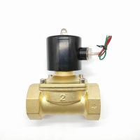 Quality 2W Series Brass Solenoid Valve Direct-Acting Diaphragm Normally Closed Water And for sale