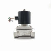 Quality 304 stainless steel normally closed solenoid valve, non-heating water and gas for sale