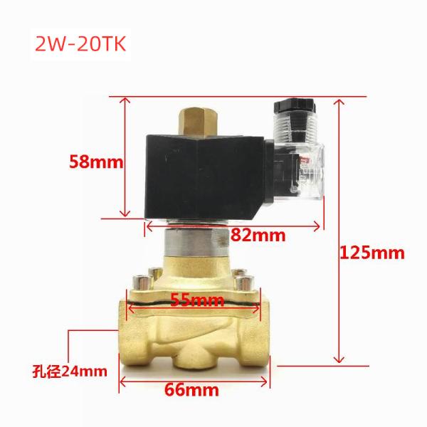 Quality 2W normally open direct-acting solenoid valve for sale