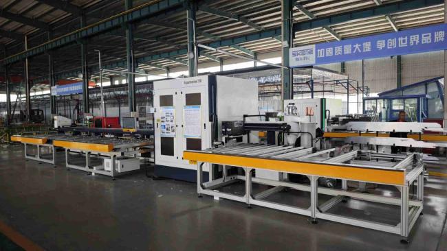 Laser milling line