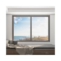 China Direct Sliding Window with Insulated Soundproof Design and Horizontal Opening Pattern for sale