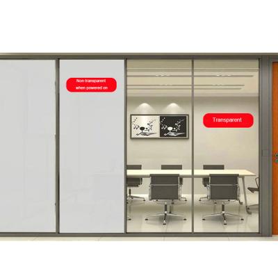 Cina Global Film Privacy Elettrico alluminio Smart Switchable porta scorrevole di vetro Rolling Pull in vendita
