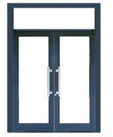 China House Projects Soundproof Aluminium Spring Door with Push and Pull Opening Method for sale