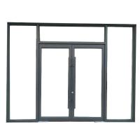 China House Projects Soundproof Aluminium Spring Door with Push and Pull Opening Method for sale