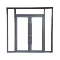 China House Projects Soundproof Aluminium Spring Door with Push and Pull Opening Method for sale