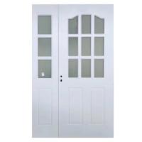 China Customized UPVC PVC Casement Doors with  70mm Window Frame Width for sale