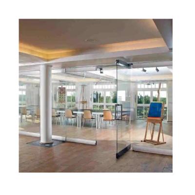 중국 스테인리스 스틸 스크린 망과 함께 간단한 패션 끝 알루미늄 프레임리스 유리 문 판매용