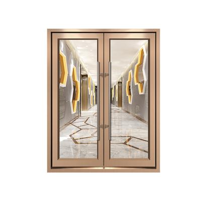 중국 현대적인 디자인 훌륭한 강철 주요 재료 알루미늄 합금 프레임 스프링 도어 판매용